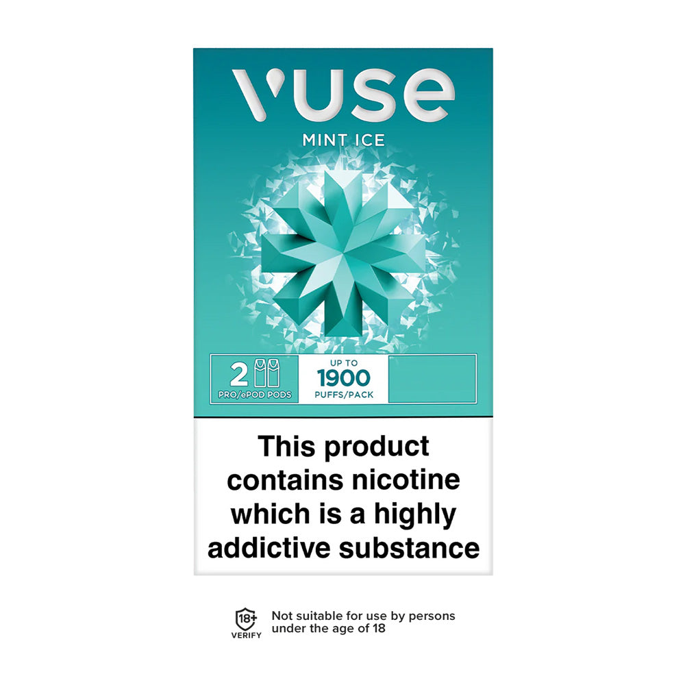 Vuse Pro E-Liquid Pods | Mint Ice | Free UK Delivery