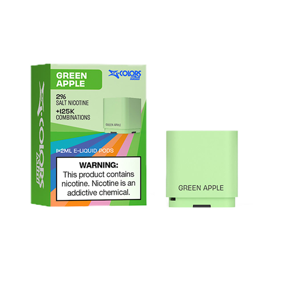 Zlabs ZColors Mini Pre-filled Pod | Green Apple | Free UK Delivery