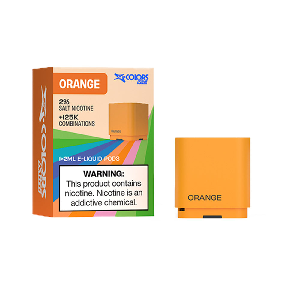 Zlabs ZColors Mini Pre-filled Pod | Orange | Free UK Delivery