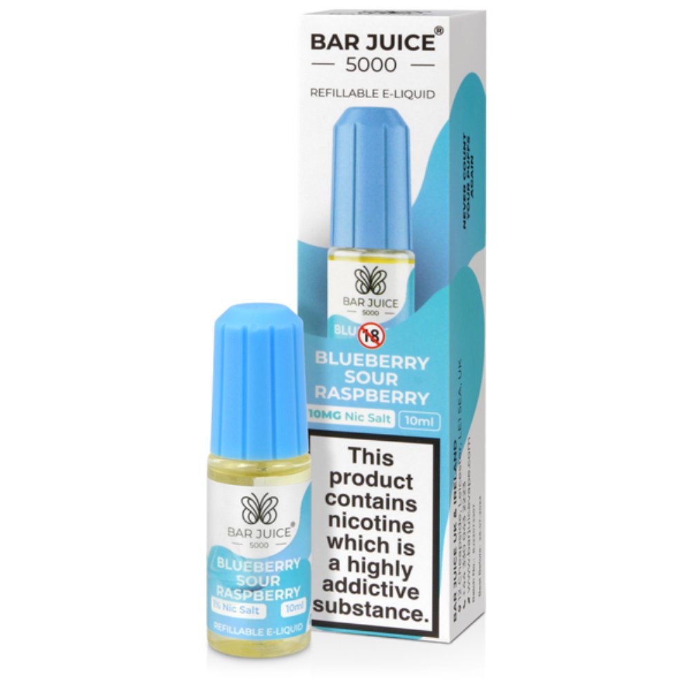 Bar Juice 5000 Blueberry Sour Raspberry E Liquid 10ml | UK Seller