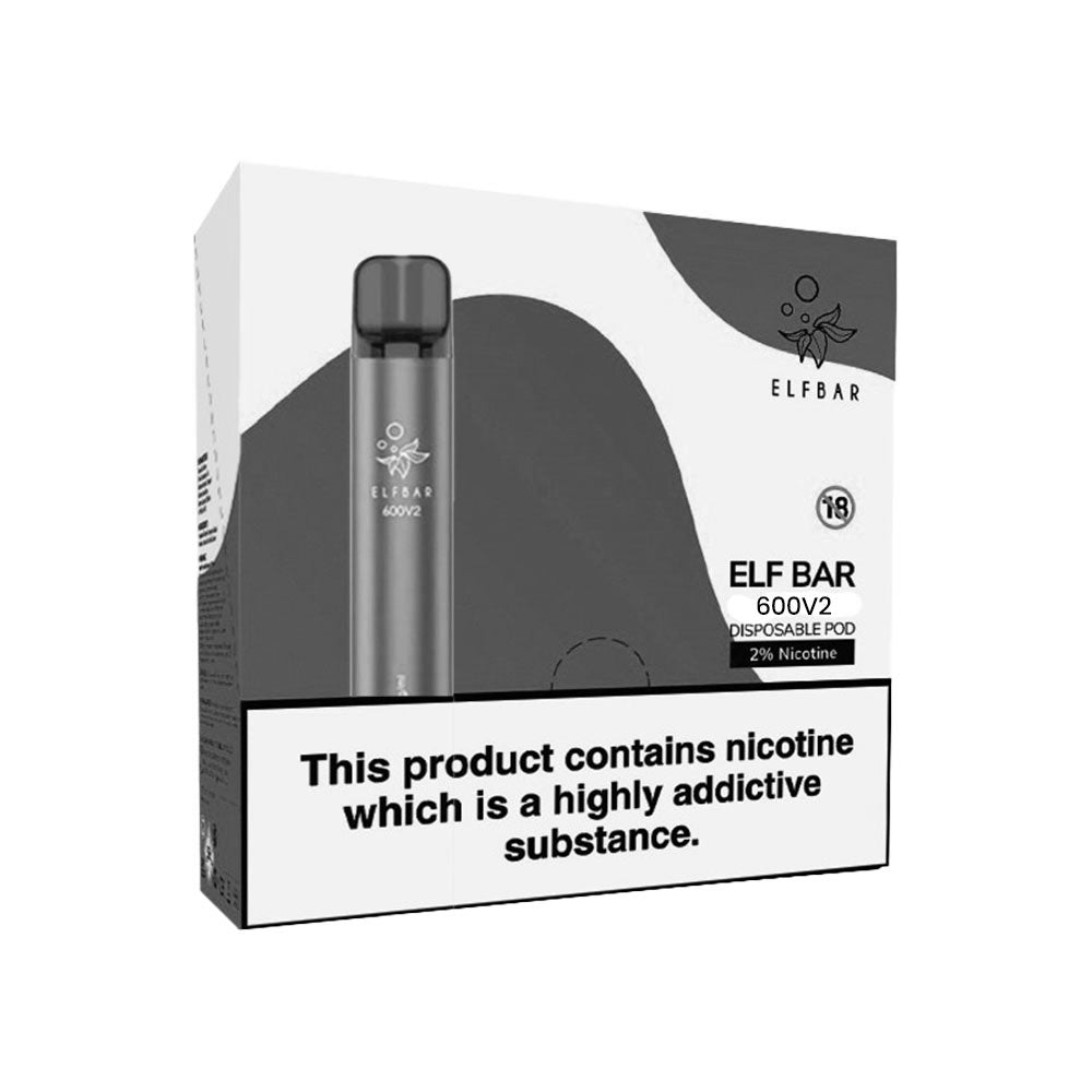 Elf Bar 600 V2 10 Pack | Kiwi Cucumber | Free UK Delivery
