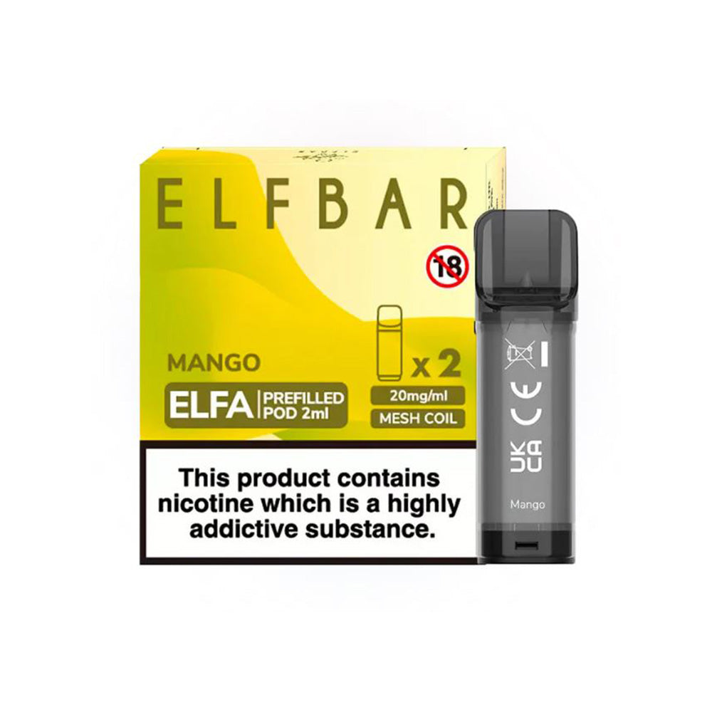Elf Bar ELFA Mango Pods (2 Pack) | Elf Pods