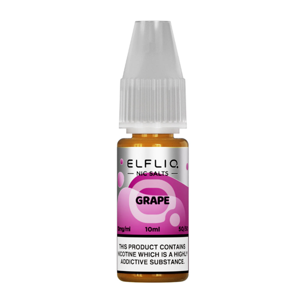 Elf Bar ElfLiq Grape E Liquid 10ml | Free UK Delivery