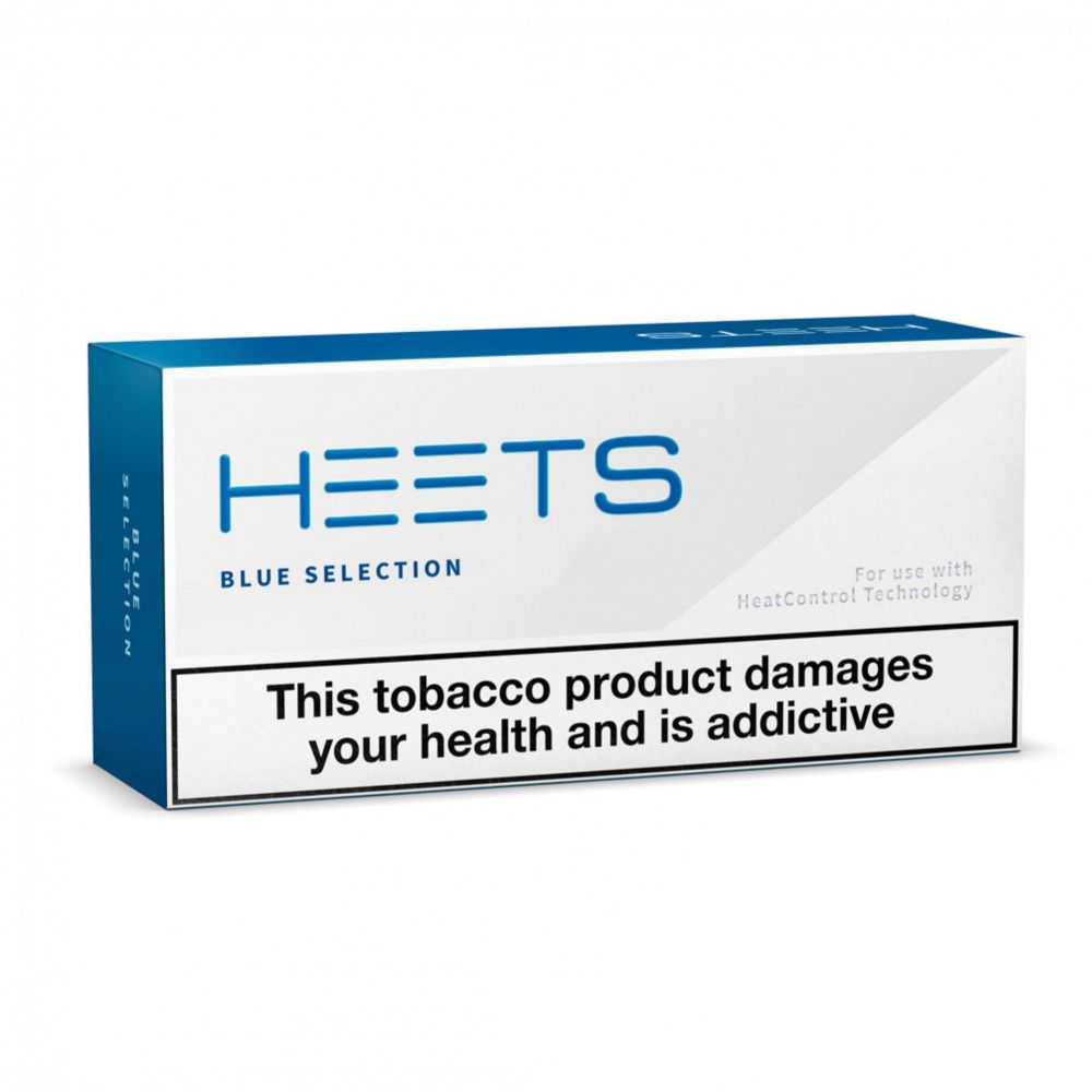 IQOS HEETS Blue | Blue HEETS Cigarettes (Carton - 200 Sticks)