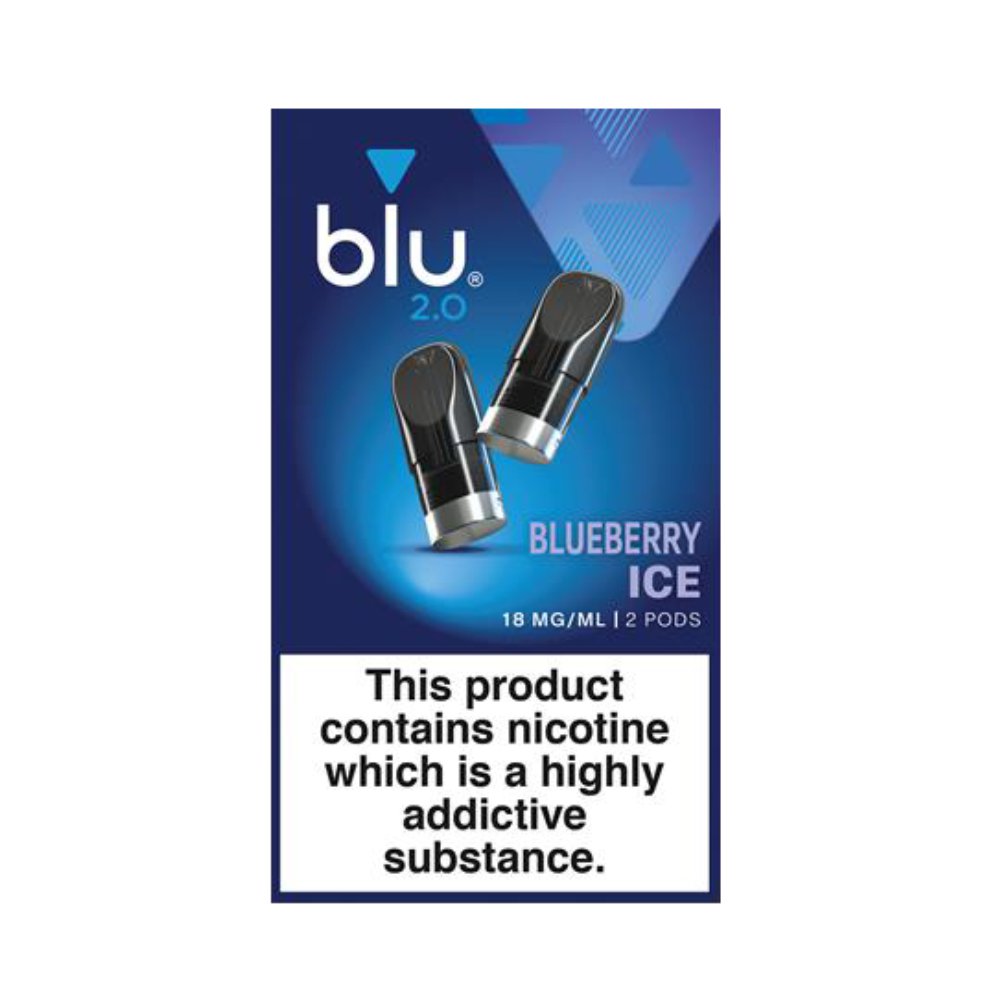 Blu 2.0 Blueberry Ice Pods | Free UK delivery