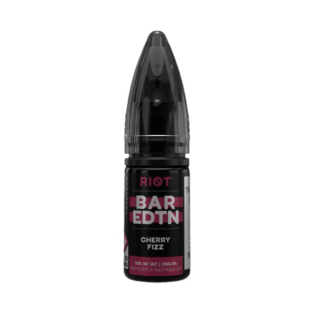 Riot Squad Bar Edition Cherry Fizz E Liquid 10ml | Nic Salt Vape Juice ...